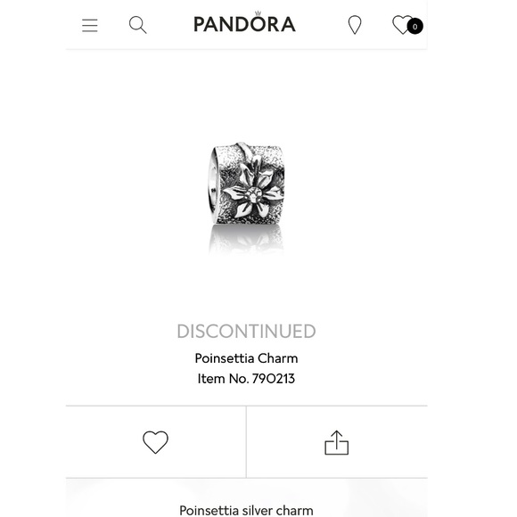 Pandora | Jewelry | Pandora Poinsettia No 7923 | Poshmark